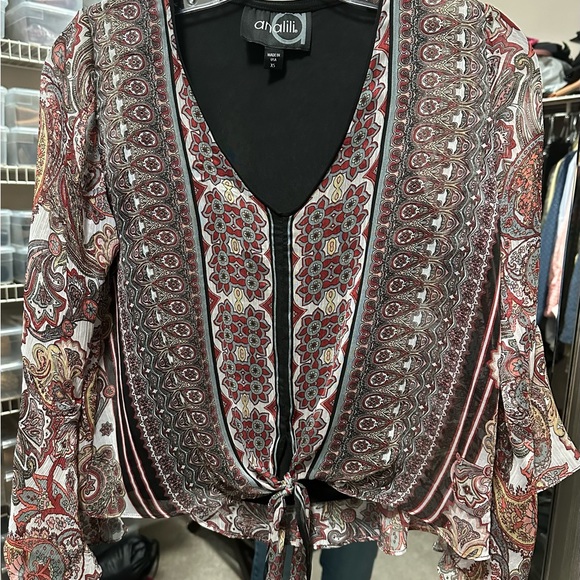 Analili | Tops | Beautiful Blouse By Analili Worn One Time | Poshmark